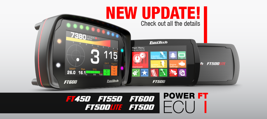 FT450, FT500, FT500LITE, FT550, FT600 Software Update! - FuelTech USA