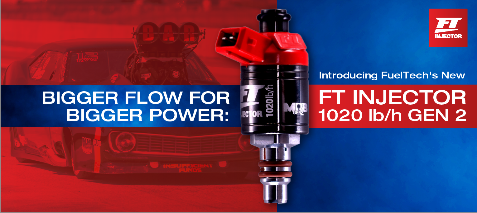 Big Flow for Big Power: FT Injector 1020 lb/hr GEN 2 - FuelTech USA