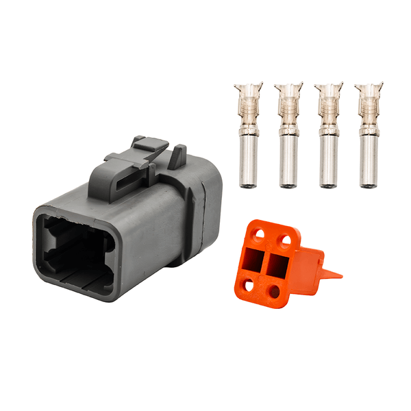 DTP 4-Way Connector Kit - Male - FuelTech USA