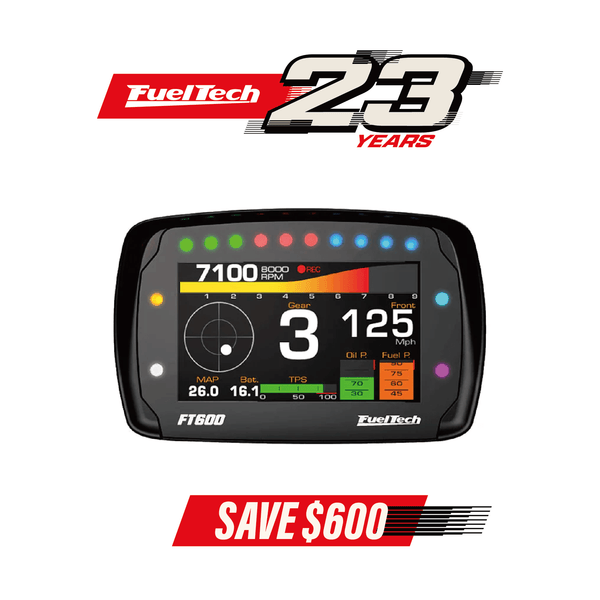 FuelTech FT600 ECU with EFI and Touchscreen Dash Display - FuelTech USA