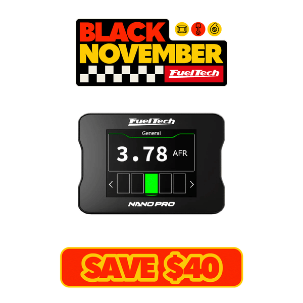 NanoPRO Wideband O2 Sensor Controller Display & Switch - FuelTech USA