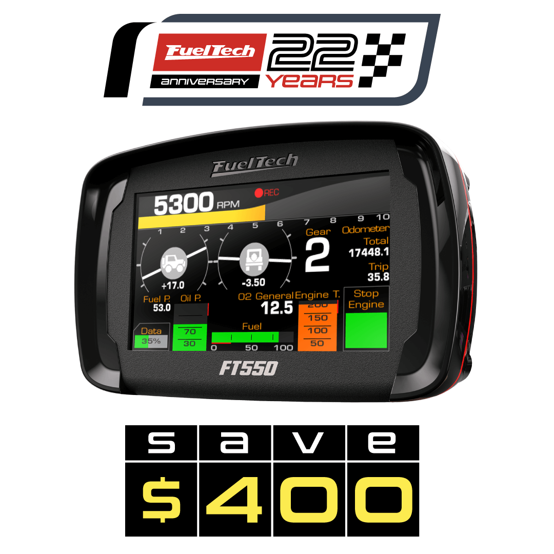 Fueltech Ft550 Ecu With Efi And Touchscreen Dash Fueltech Usa