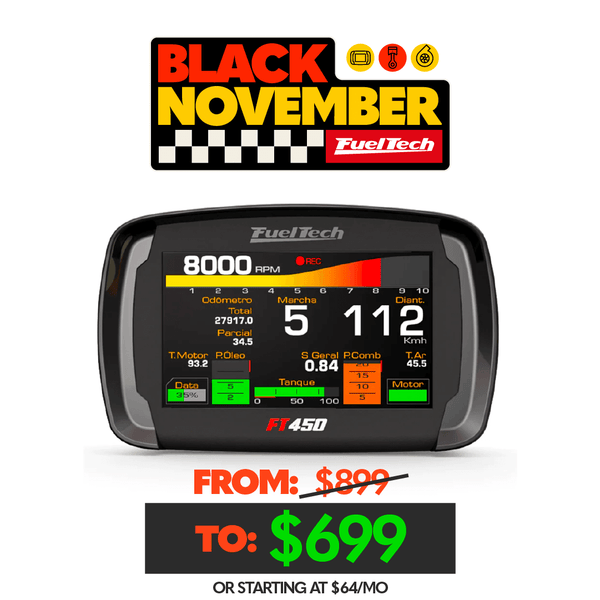 FuelTech FT450 ECU with EFI and Touchscreen Dash Display - FuelTech USA