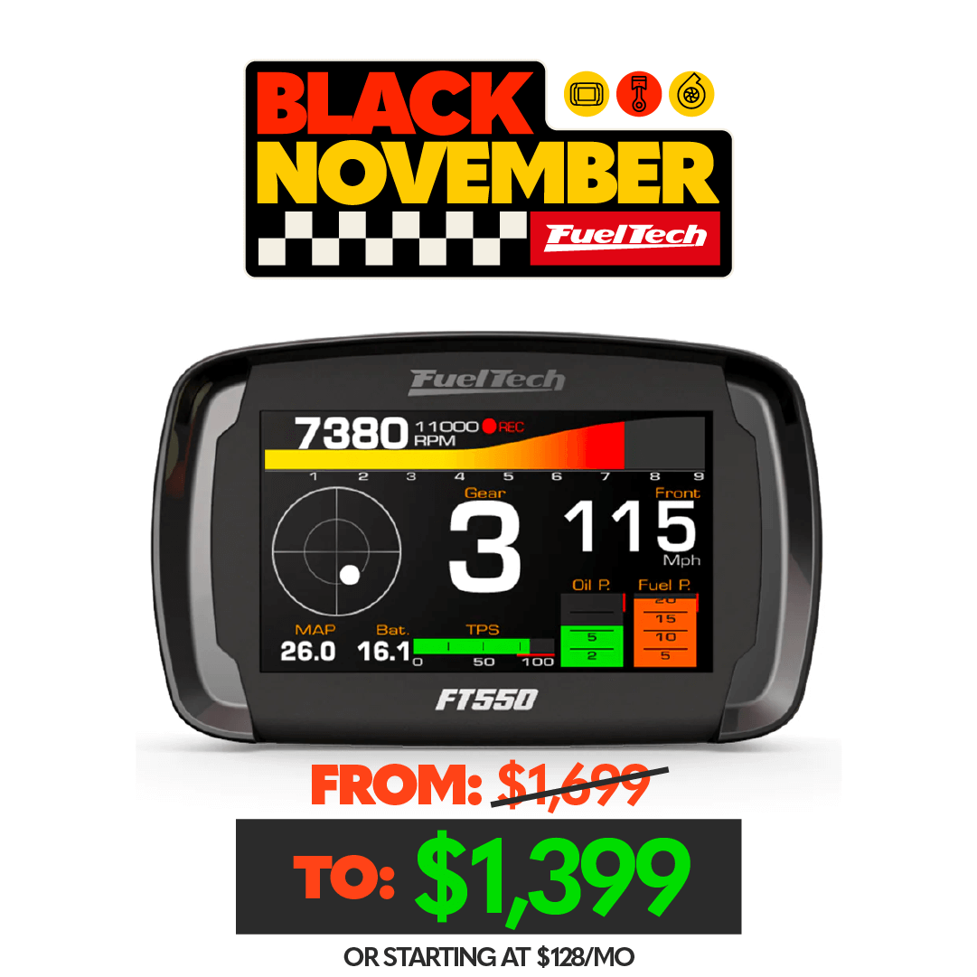 FuelTech FT550 ECU with EFI and Touchscreen Dash - FuelTech USA