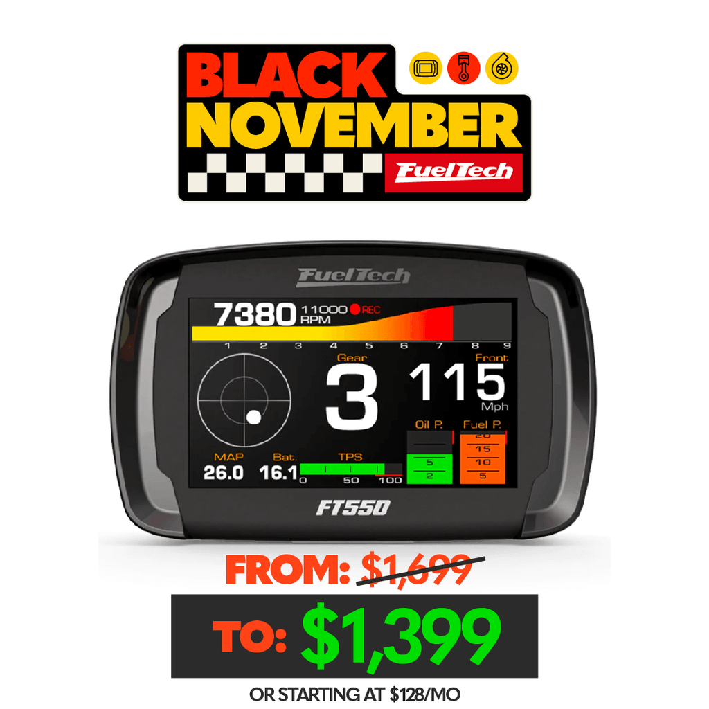 FuelTech FT550 ECU with EFI and Touchscreen Dash - FuelTech USA