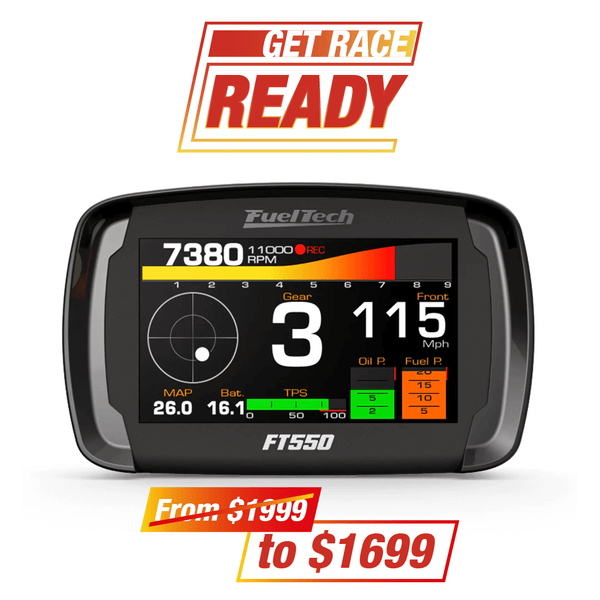FuelTech FT550 ECU with EFI and Touchscreen Dash - FuelTech USA
