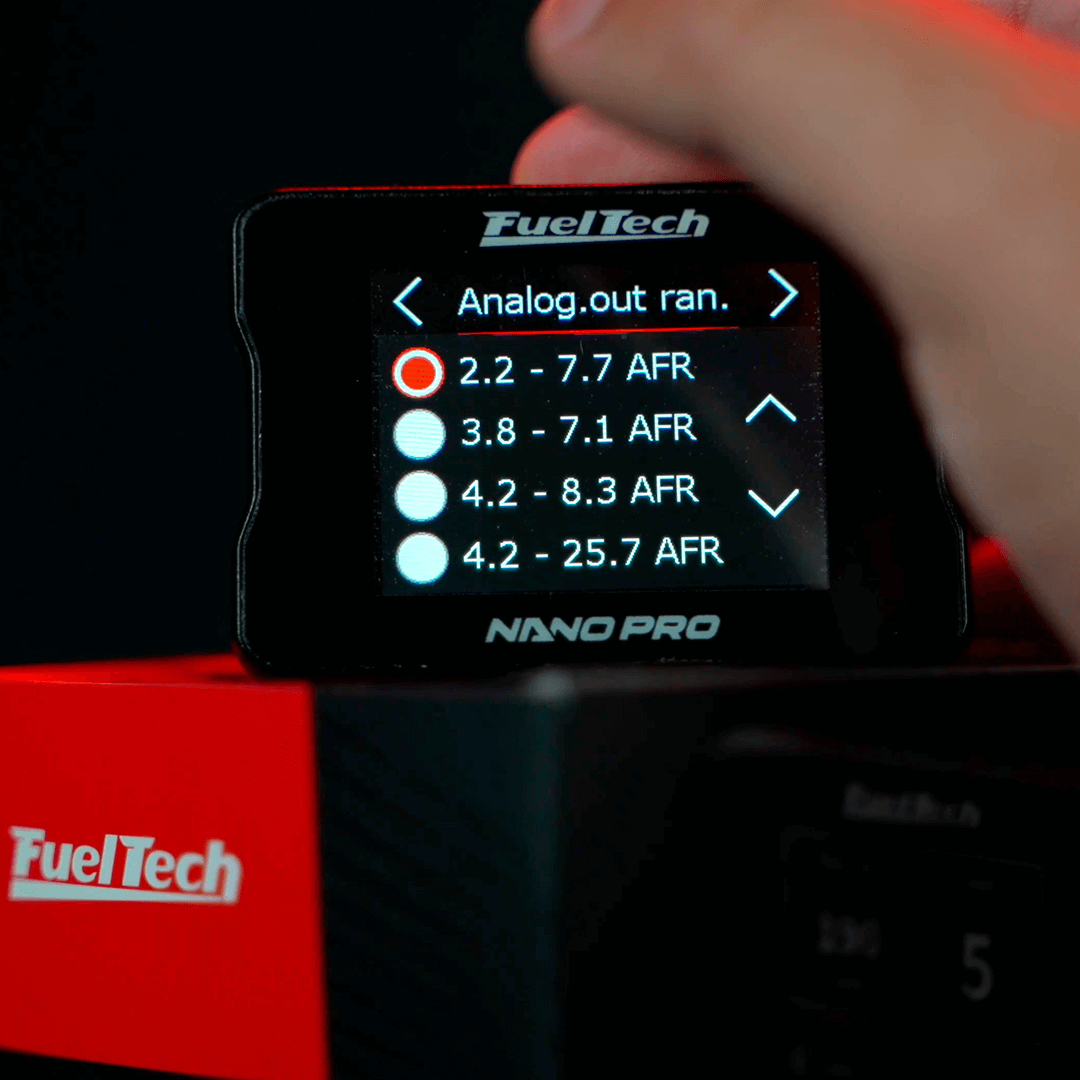 NanoPRO Wideband O2 Sensor Controller Display & Switch - FuelTech USA